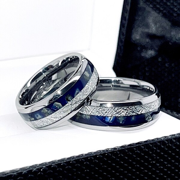 Blue Agate Ring - Etsy