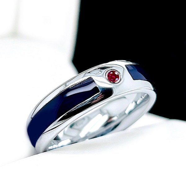 Red and Blue Wedding - Etsy