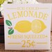 Lemon Decor, Lemon Sign, Kitchen Decor, Kitchen Sign, Lemonade Sign ...