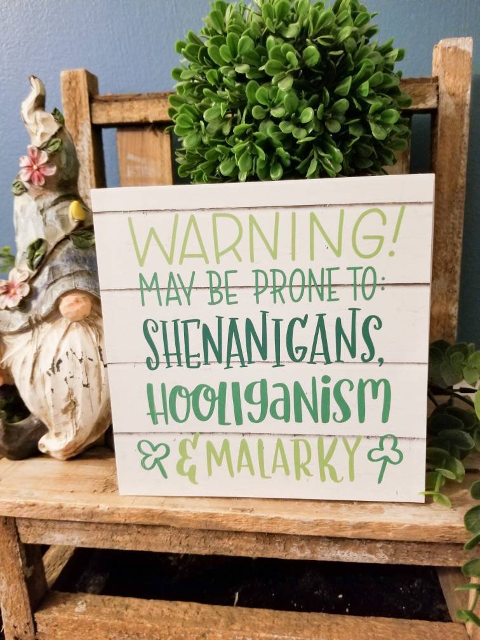 Farmhouse St Patrick's Day Sign Irish Blessing Wood Sign - Etsy