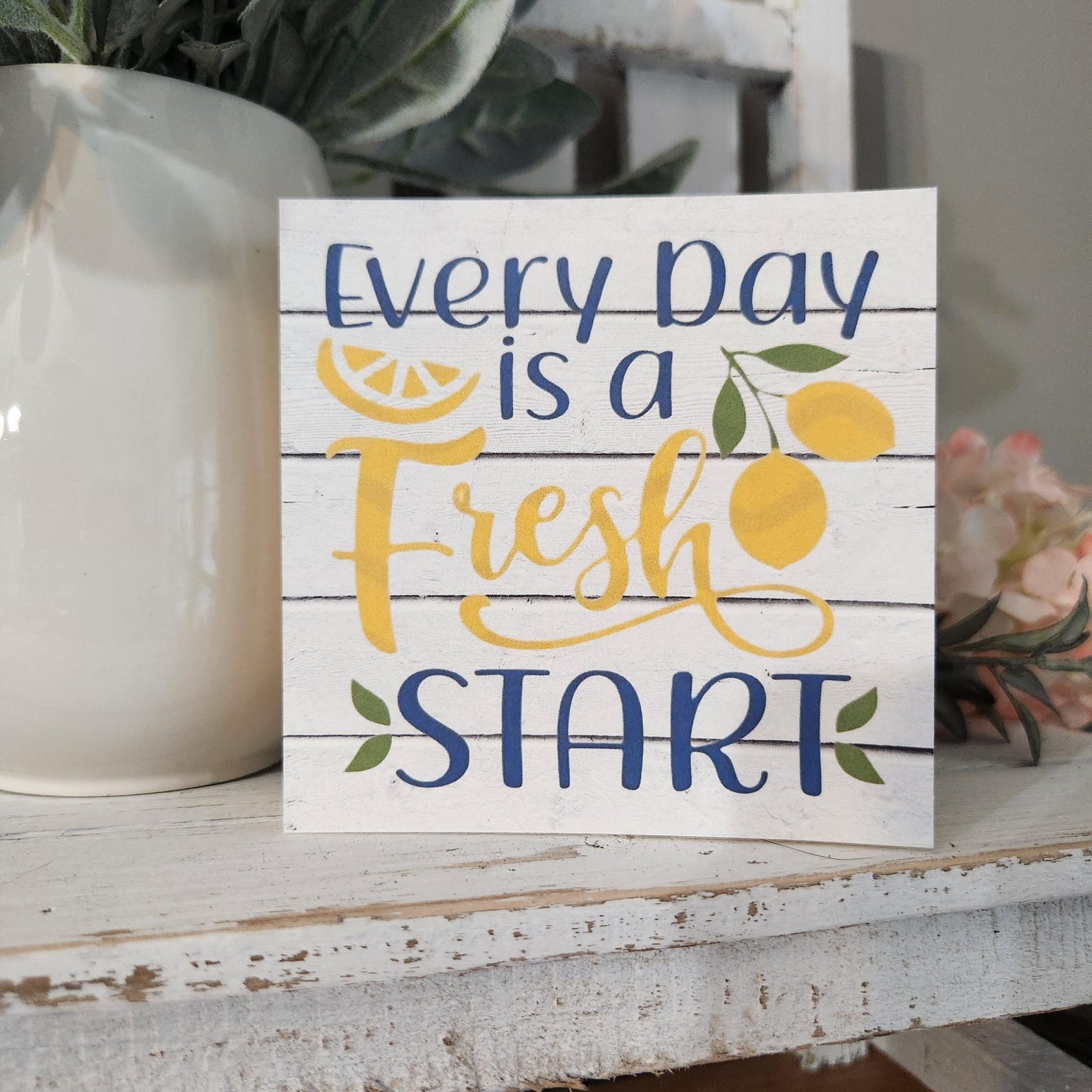 Lemon Decor Sign: Farmhouse Tiered Tray Decor - Etsy