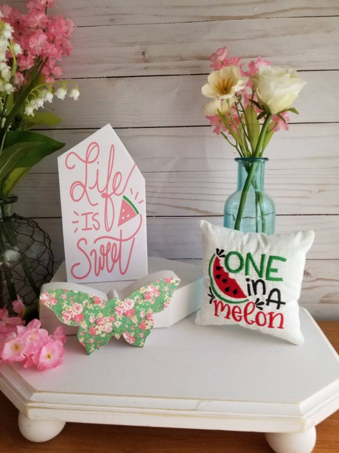 Watermelon Sign Wood Watermelon Decor Watermelon Kitchen - Etsy