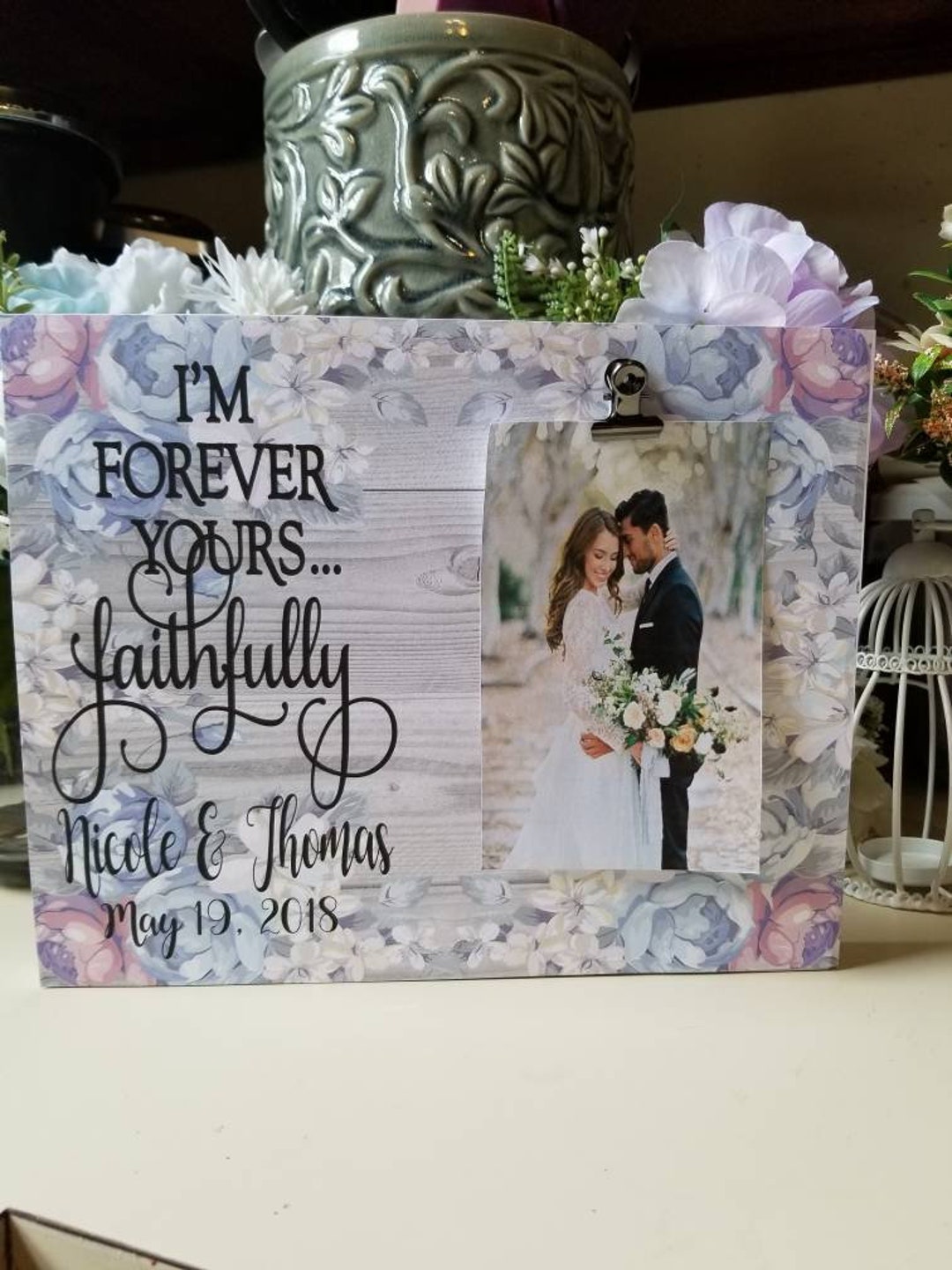 Personalized Wedding Sign, Personalized Wedding Gifts for Couple ...