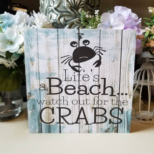 Rustic Beach Signs - Etsy