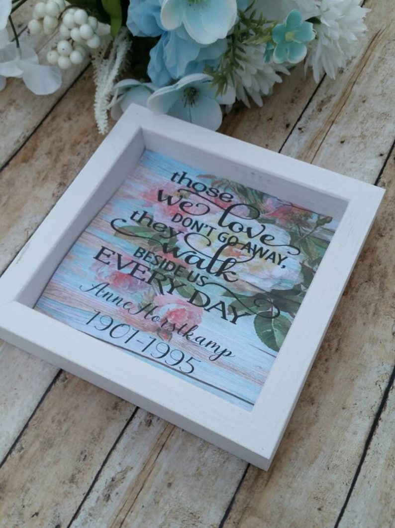 Personalized Sympathy Sign Sympathy Gift Mother Condolence - Etsy