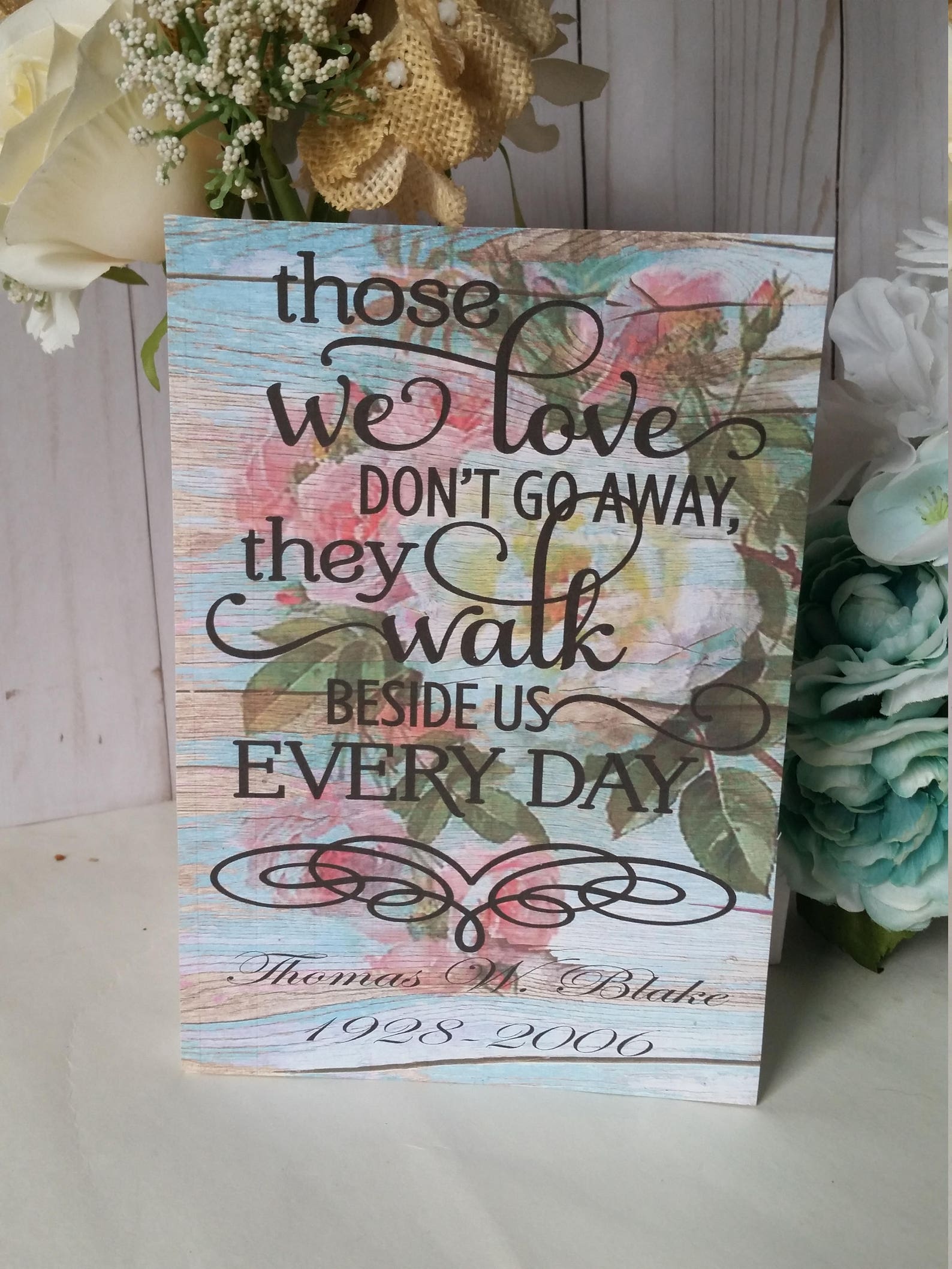 Sympathy Sign Personalized Sympathy Gift Mother Sympathy | Etsy