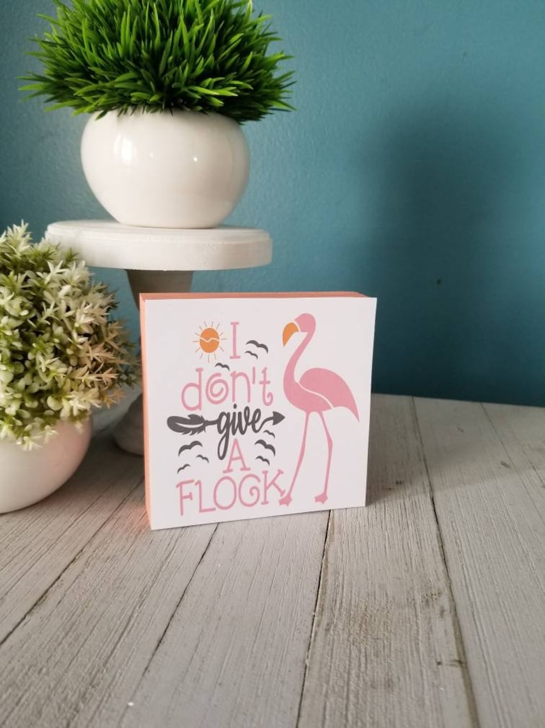 Flamingo gifts Summer flamingo decor Flamingo sign Summer | Etsy