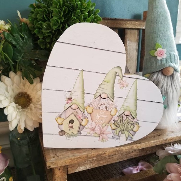 Spring Gnome Decor - Etsy