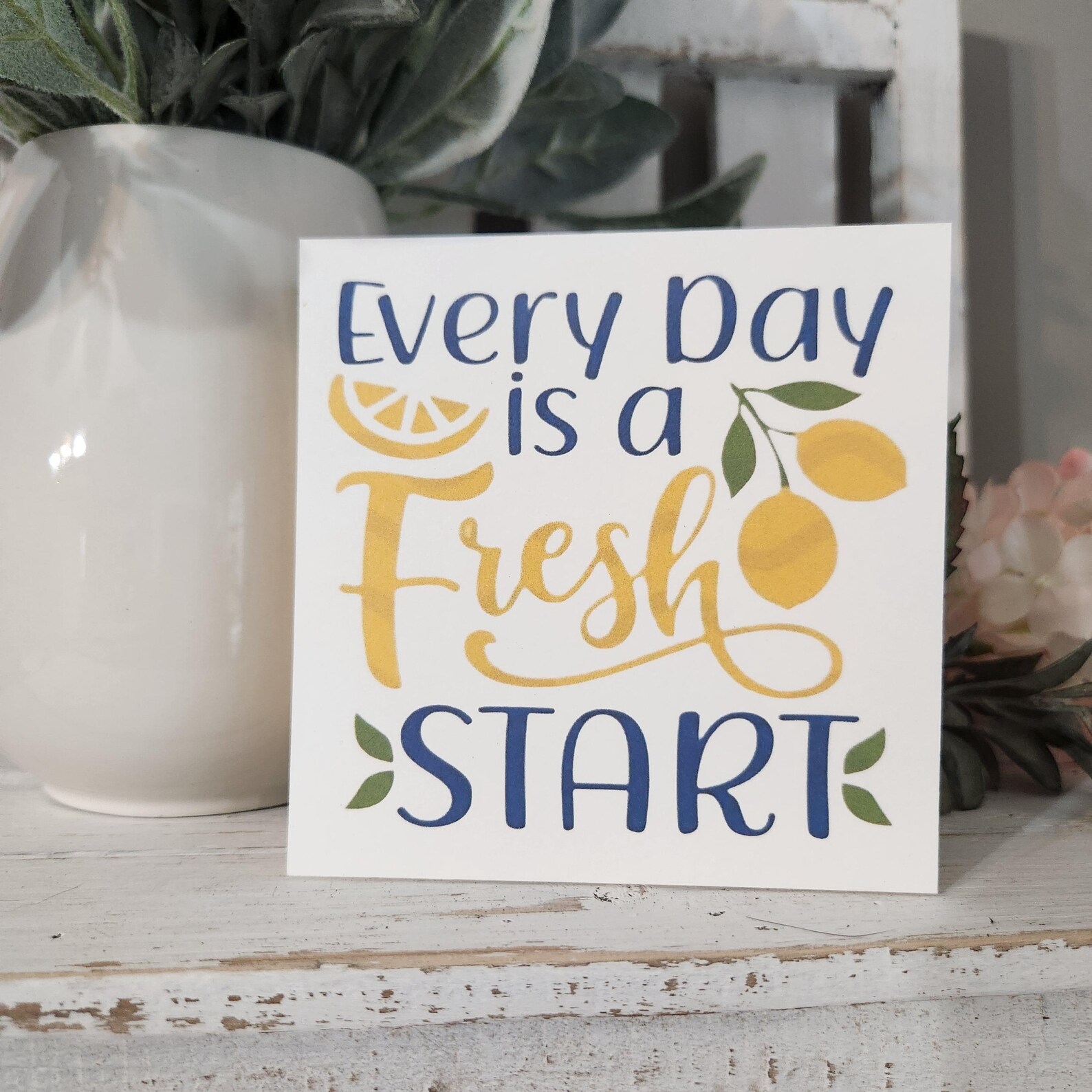 Lemon Decor Sign: Farmhouse Tiered Tray Decor - Etsy