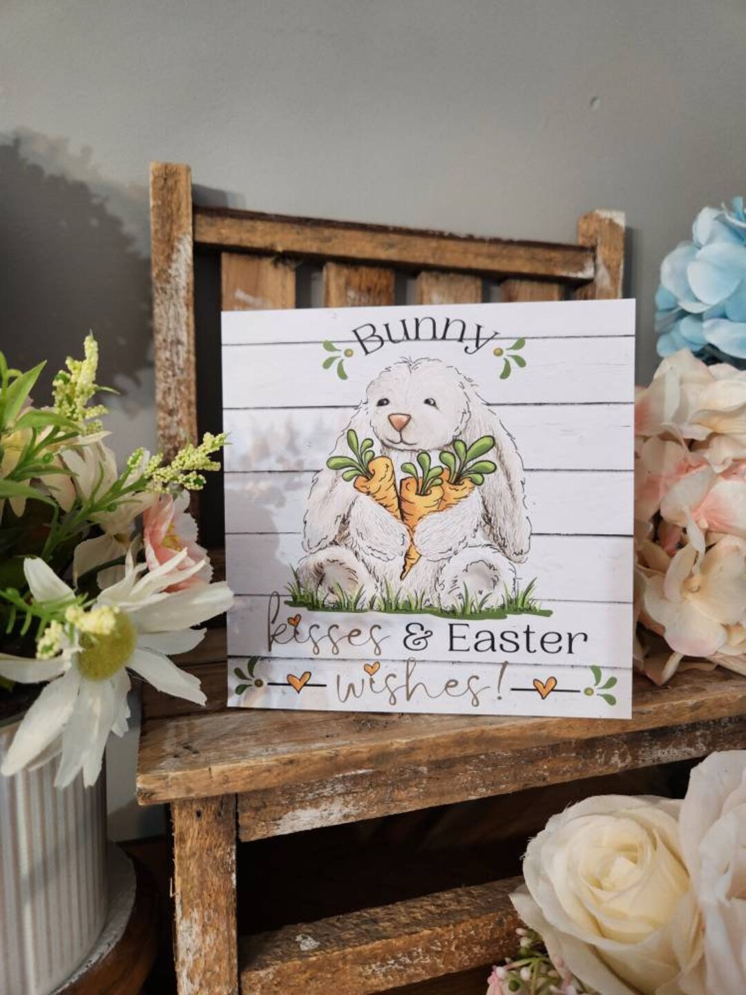 Farmhouse Easter Sign, Farmhouse Easter Decor, Easter Decorations ...