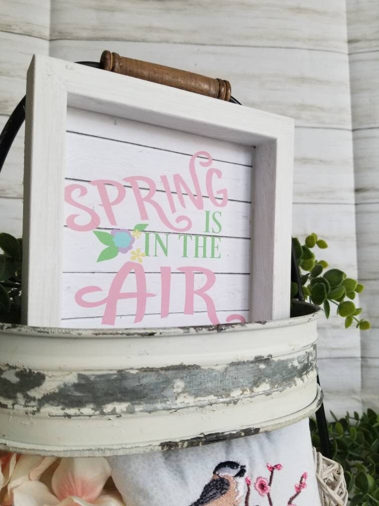 Spring Tiered Tray Decor Spring Tiered Tray Decor Kitchen | Etsy