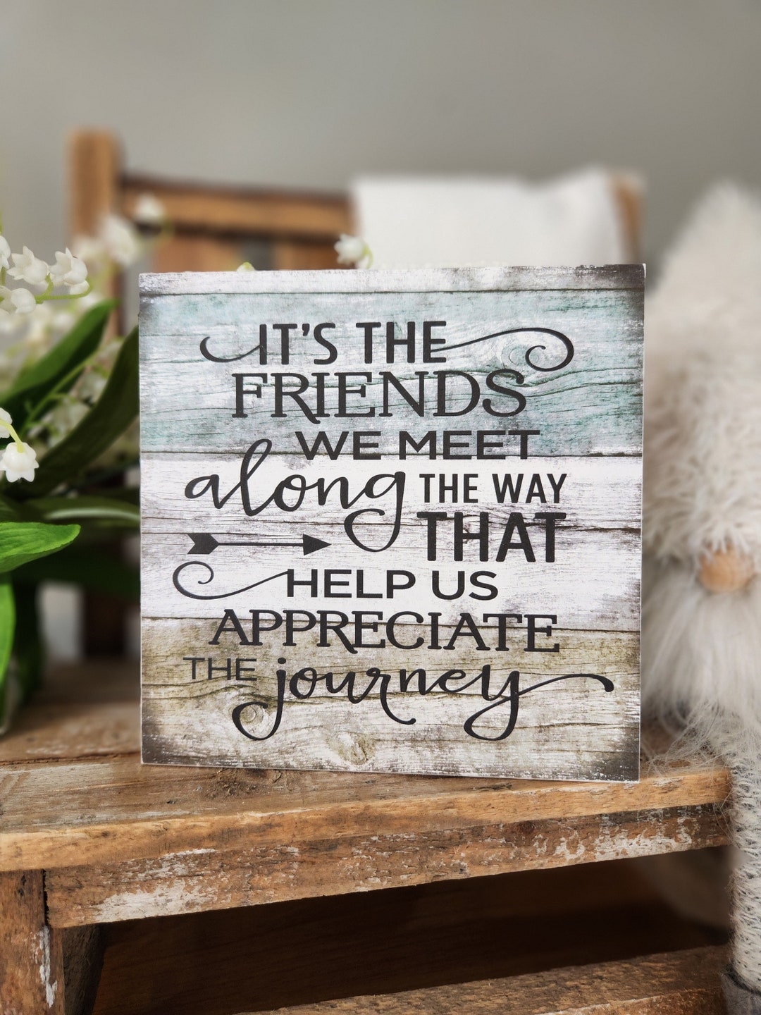 Best Friend Gift Women, Friendship Sign, Friend Moving Gift, Friend for ...