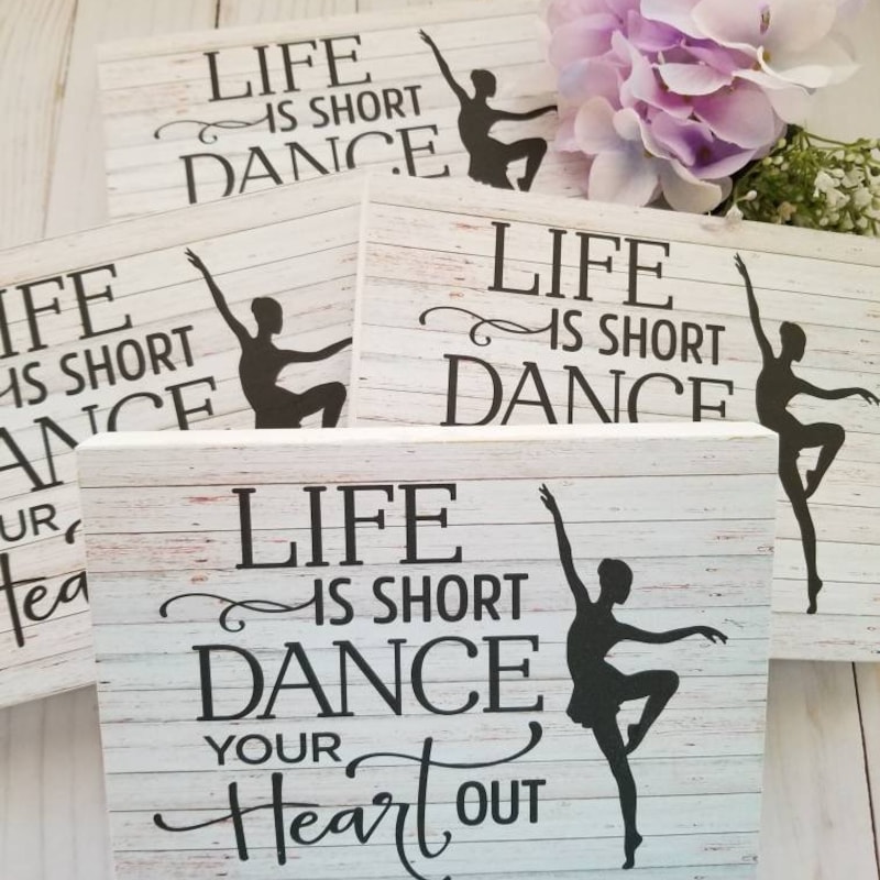 Wood Dance Sign - Etsy