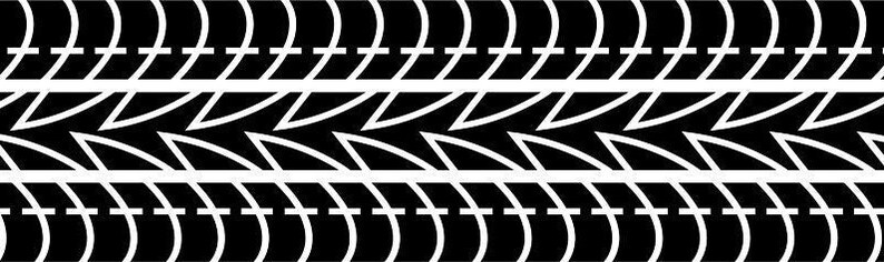 Car Tire File for Print Tire Tracks Wall SVG Track From Car | Etsy
