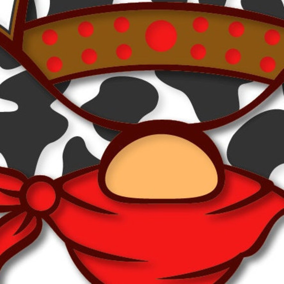 A Pair of Layered Dwarf Cowboys SVG - Etsy