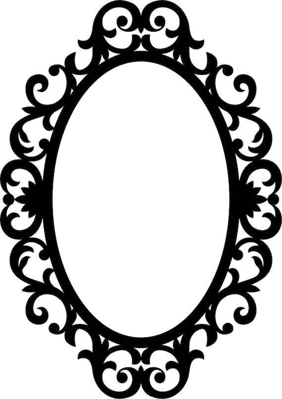 Vector De Marco De Espejo