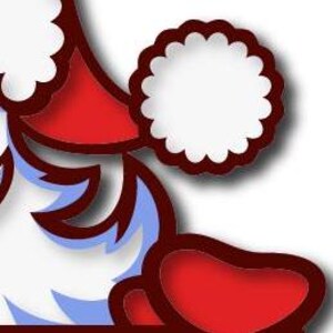 Santa. Door Corner SVG - Etsy
