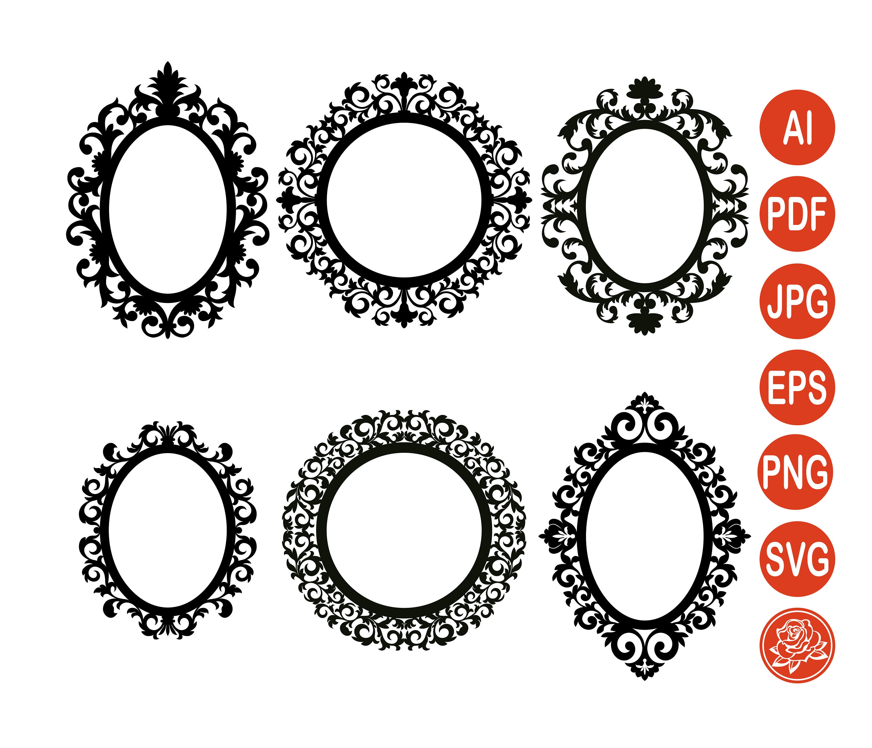 Filigree Round Border