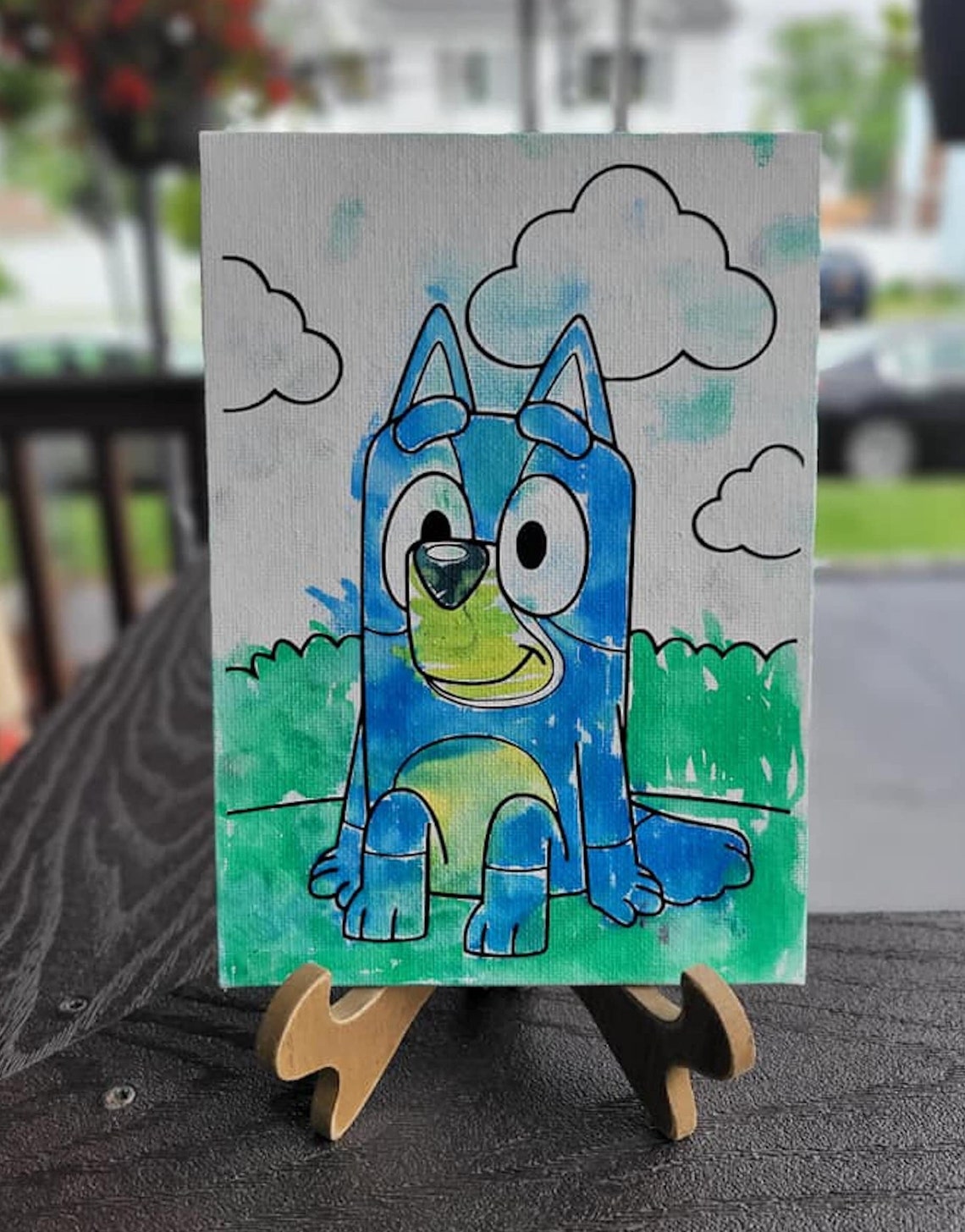 Kids Paint Party Pre Drawn Canvas Ready to Paint DIY Paint - Etsy