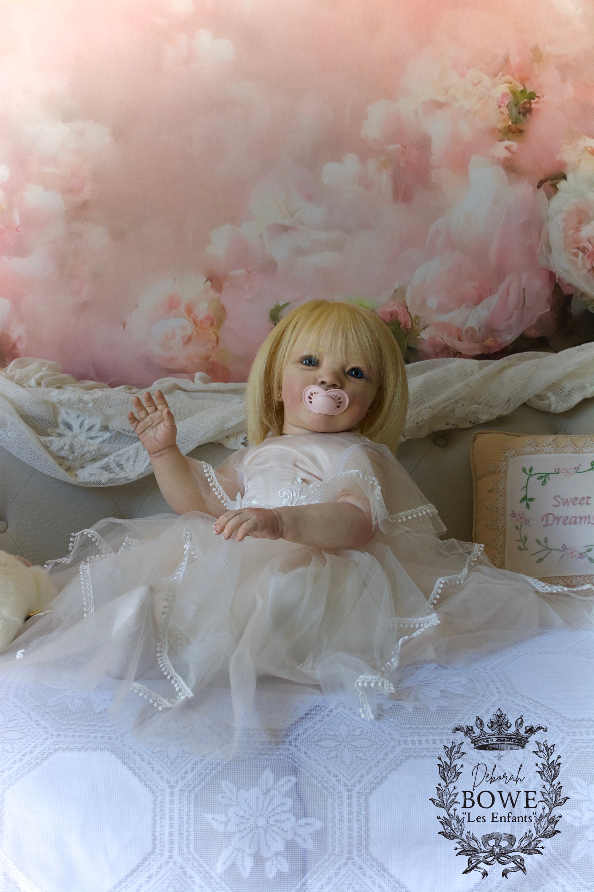 Realistic Reborn Toddler Emmy OOAK Large Handmade Art Doll 30 Inches ...