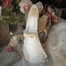 Large Angel Sculpture Statue Gilded Wings Holiday Decor Christmas Gift ...