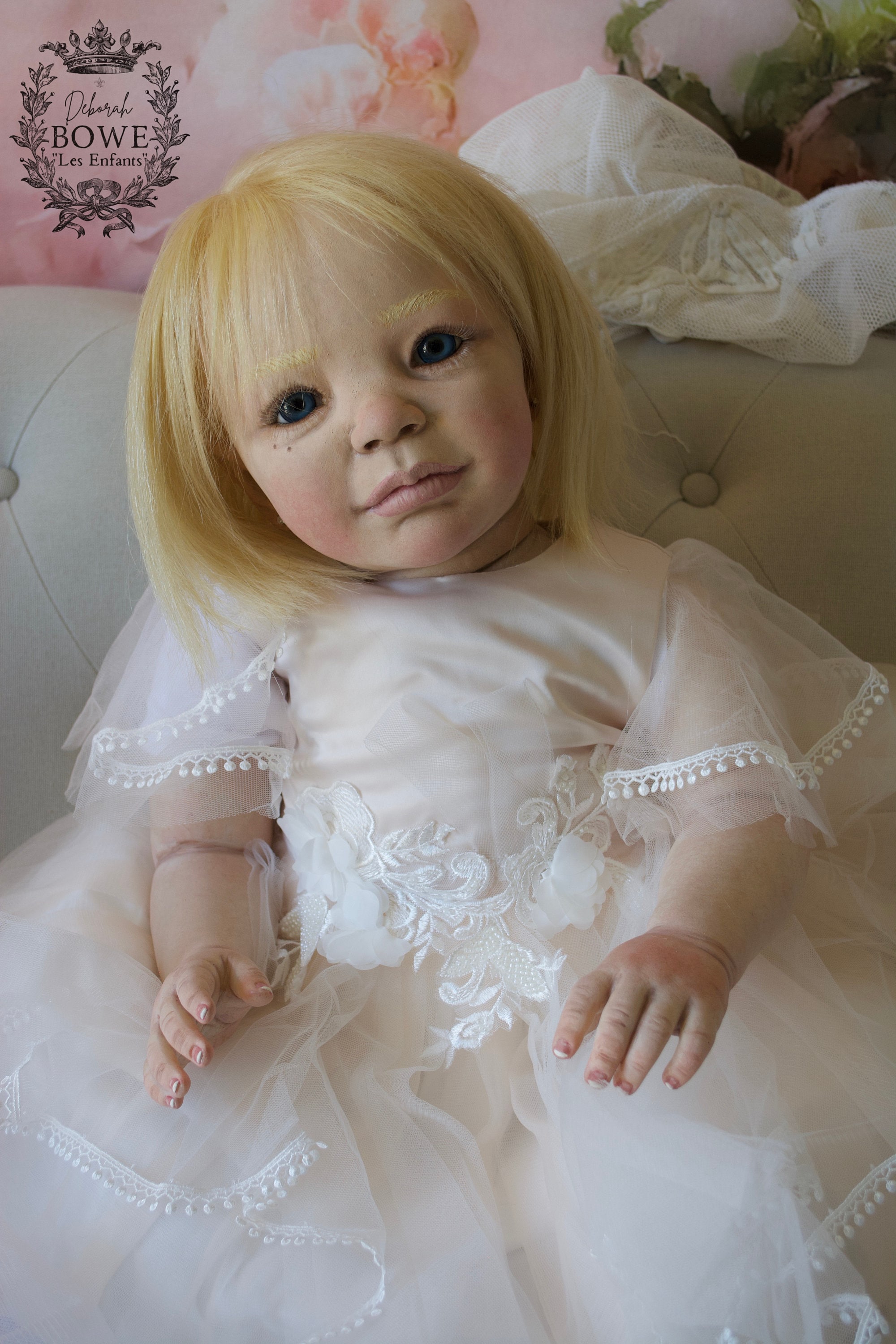 Realistic Reborn Toddler Emmy OOAK Large Handmade Art Doll 30 Inches ...