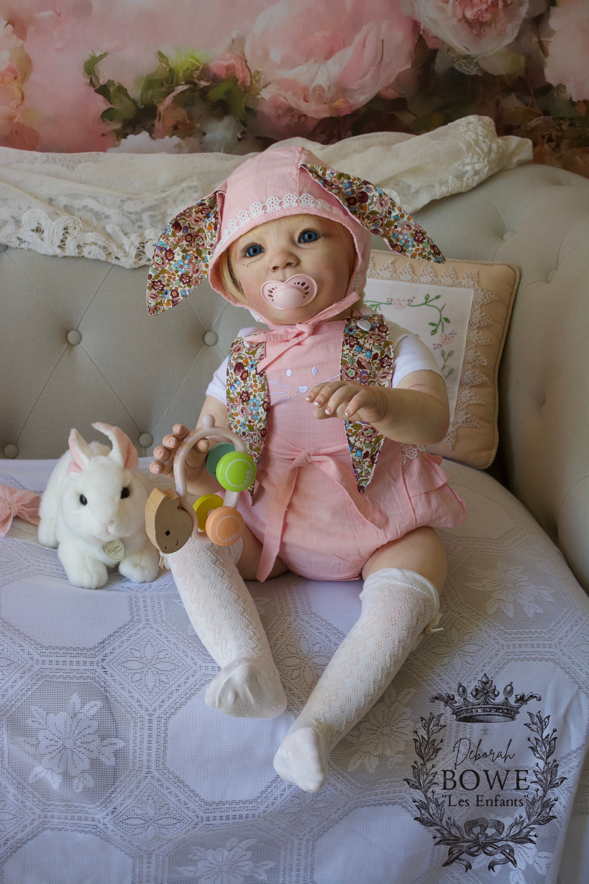 Realistic Reborn Toddler Emmy OOAK Large Handmade Art Doll 30 Inches ...