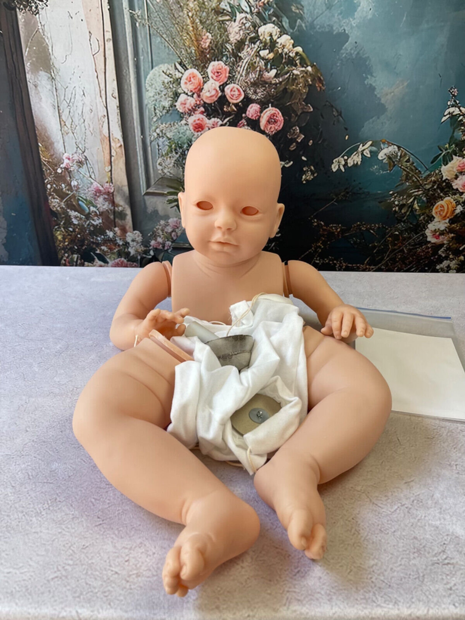 Authentic Anna Lucia Reborn Blank Doll Kit Regina Swialkowski With Body ...