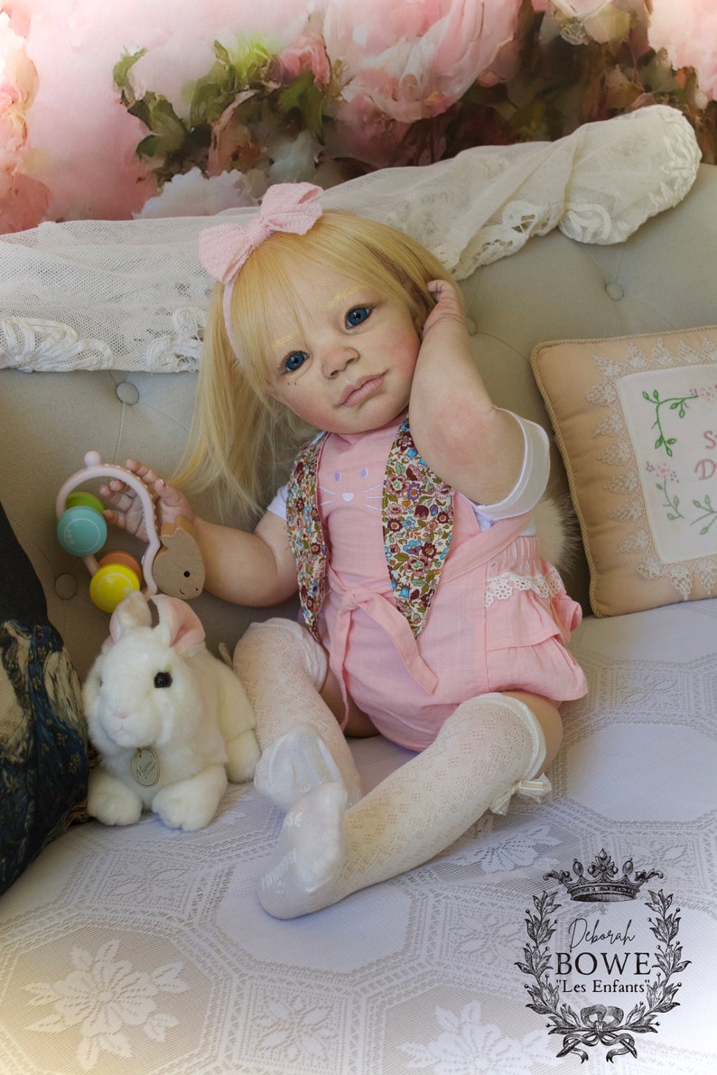 Realistic Reborn Toddler Emmy OOAK Large Handmade Art Doll 30 Inches ...
