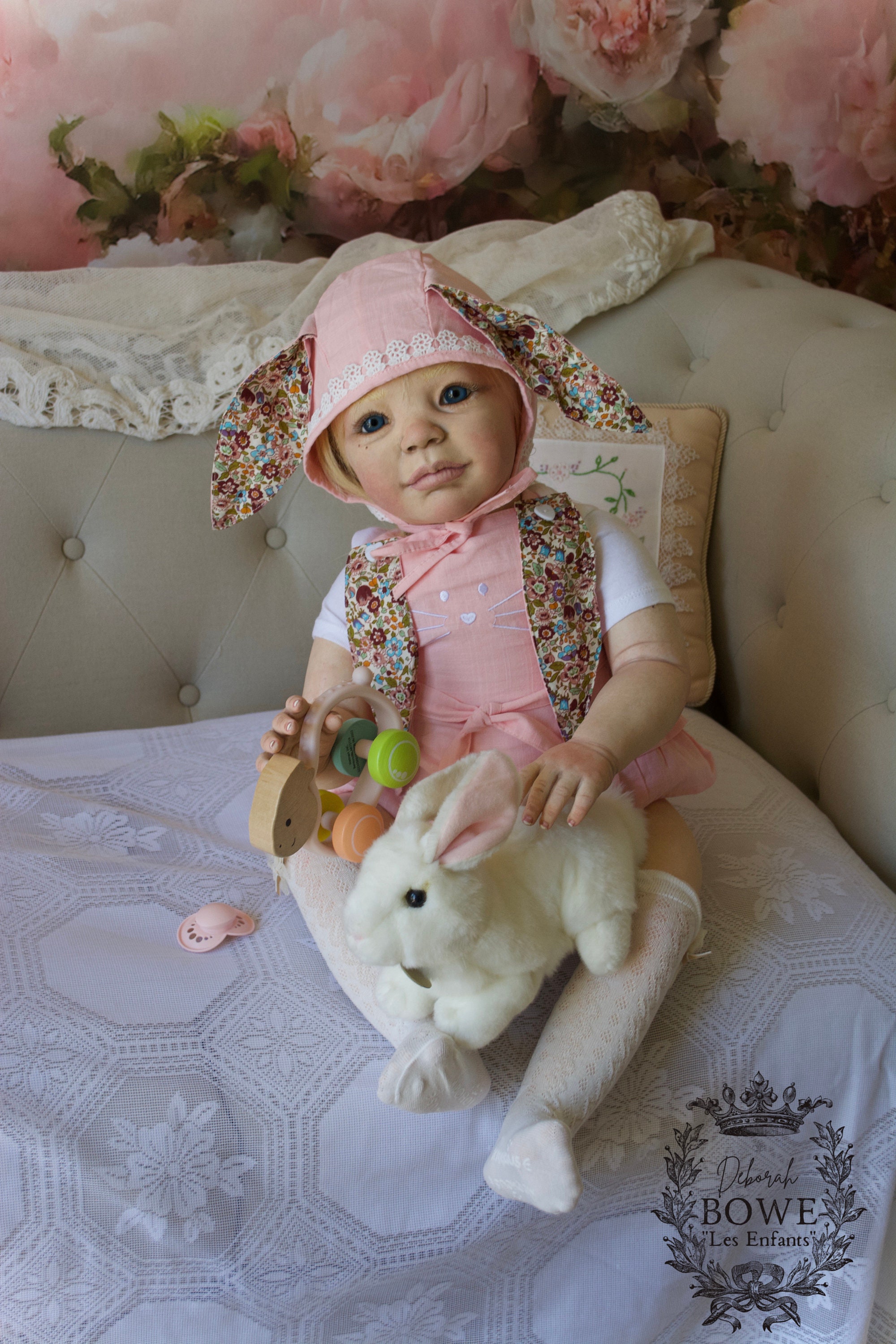 Realistic Reborn Toddler Emmy OOAK Large Handmade Art Doll 30 Inches ...