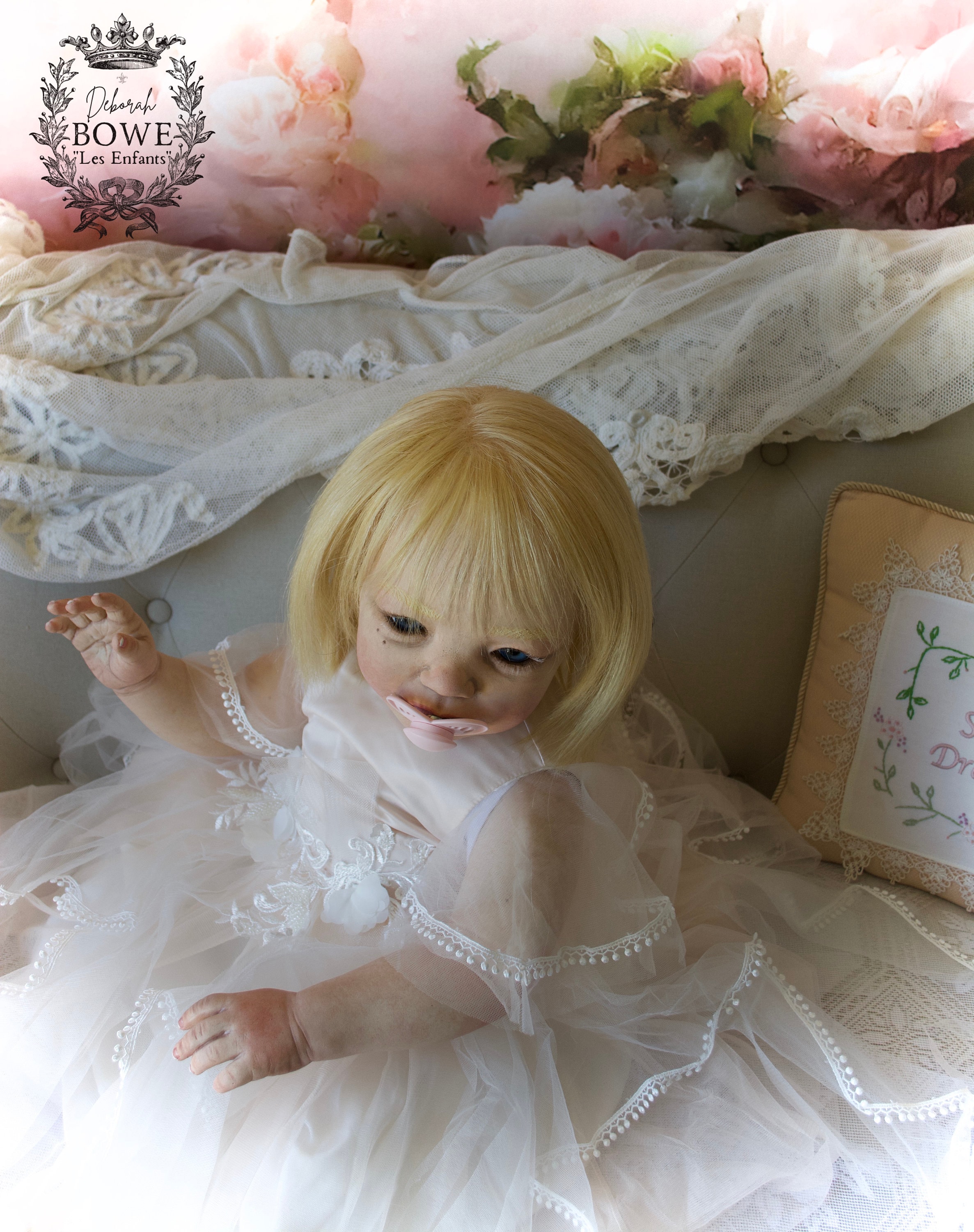 Realistic Reborn Toddler Emmy OOAK Large Handmade Art Doll 30 Inches ...