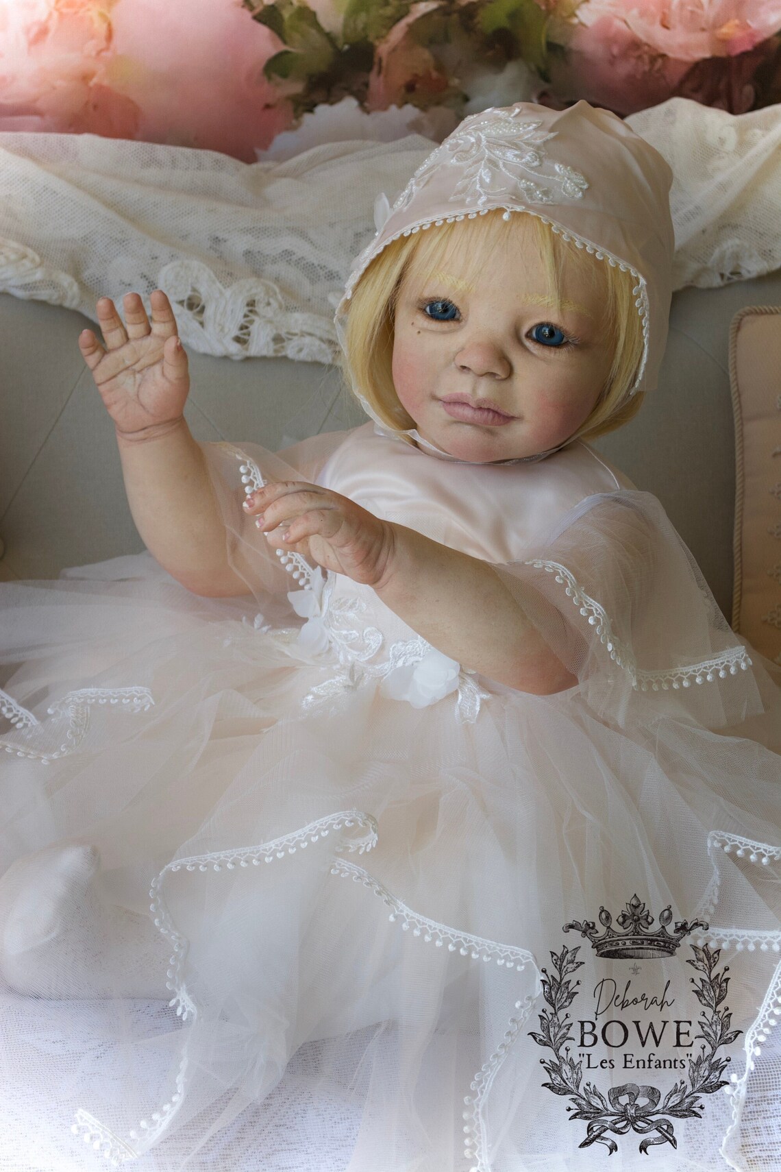Realistic Reborn Toddler Emmy OOAK Large Handmade Art Doll 30 Inches ...