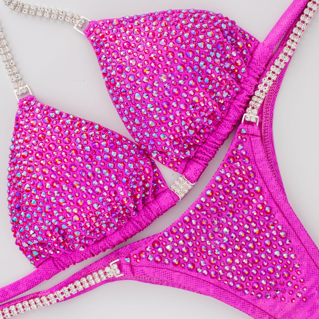 Hot Pink Npc Competition Bikini | Made to Order | Wellness/figure ...