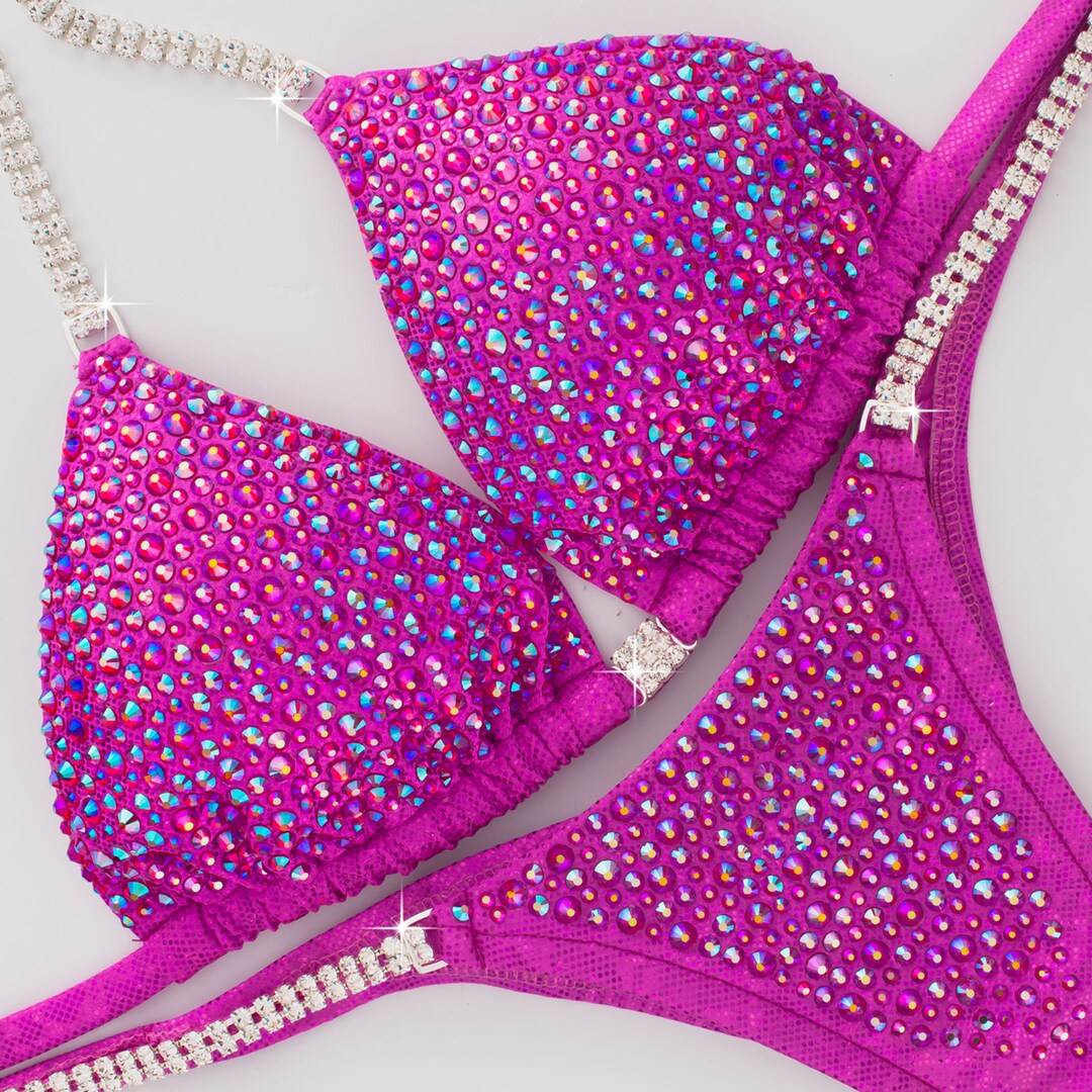 Hot Pink Npc Competition Bikini Made to Order Size & Cut Are Confirmed ...