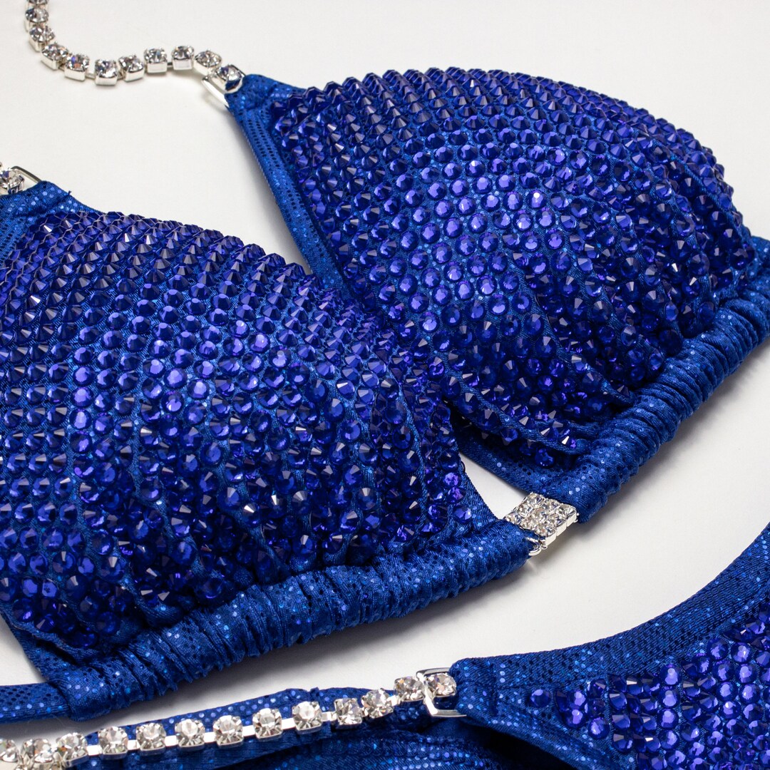 Royal Blue Npc Competition Suit With 1-week Delivery Option - Etsy