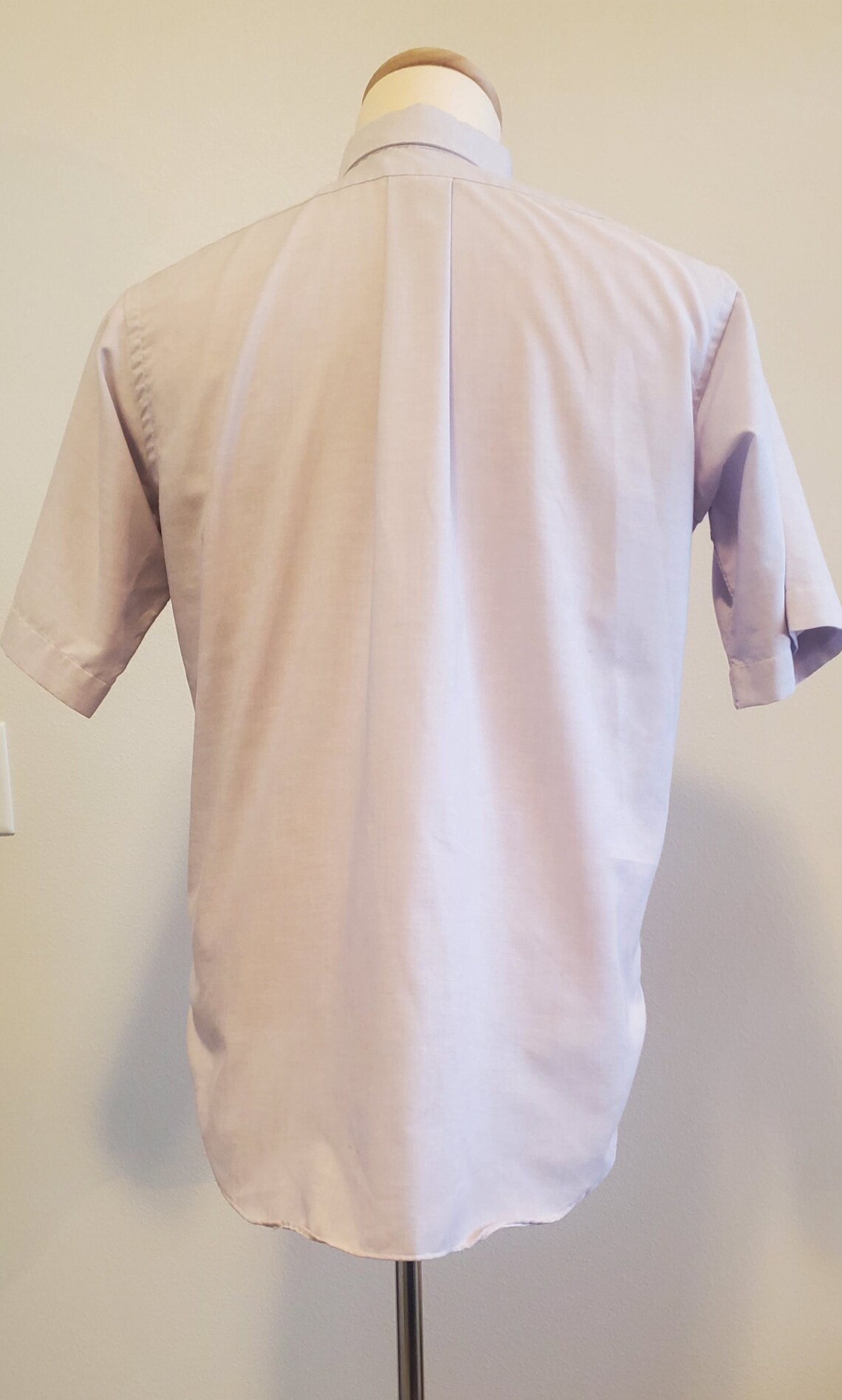 1960s Sero Shirtmakers Light Purple Men's Short Sleeve Dress Shirt - Etsy