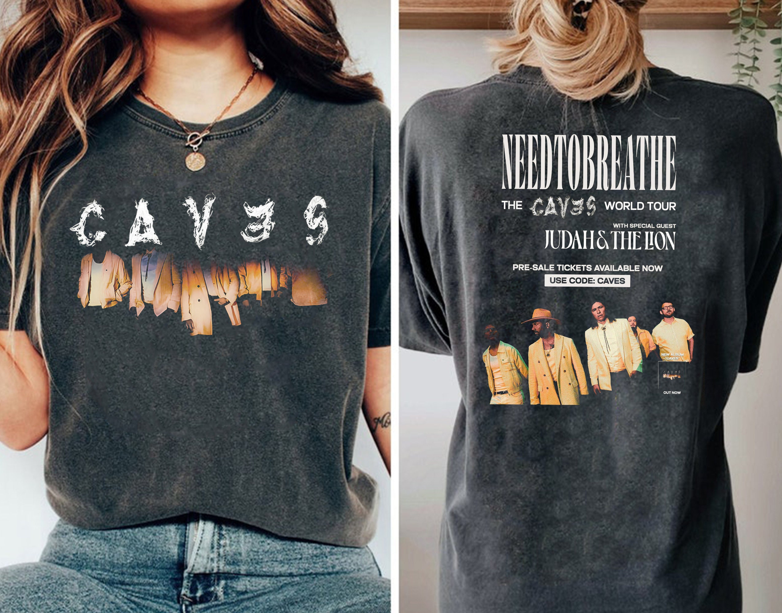 Needtobreathe The Caves World Tour 2023 Shirt, Needtobreathe Shirt ...