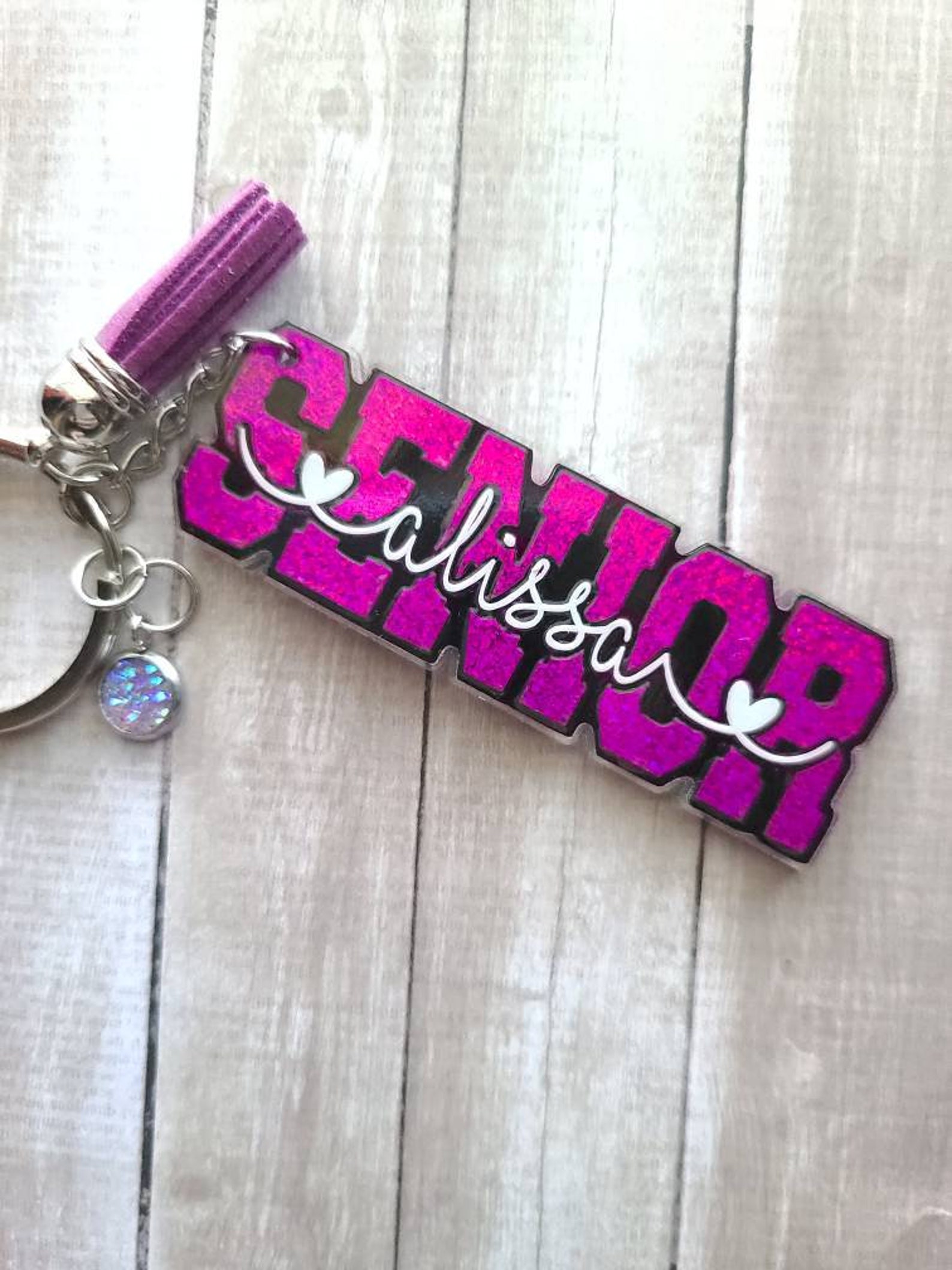 Personalized Senior Keychain Senior Keychain Senior Gift - Etsy