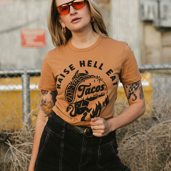 Taco Tshirt - Etsy