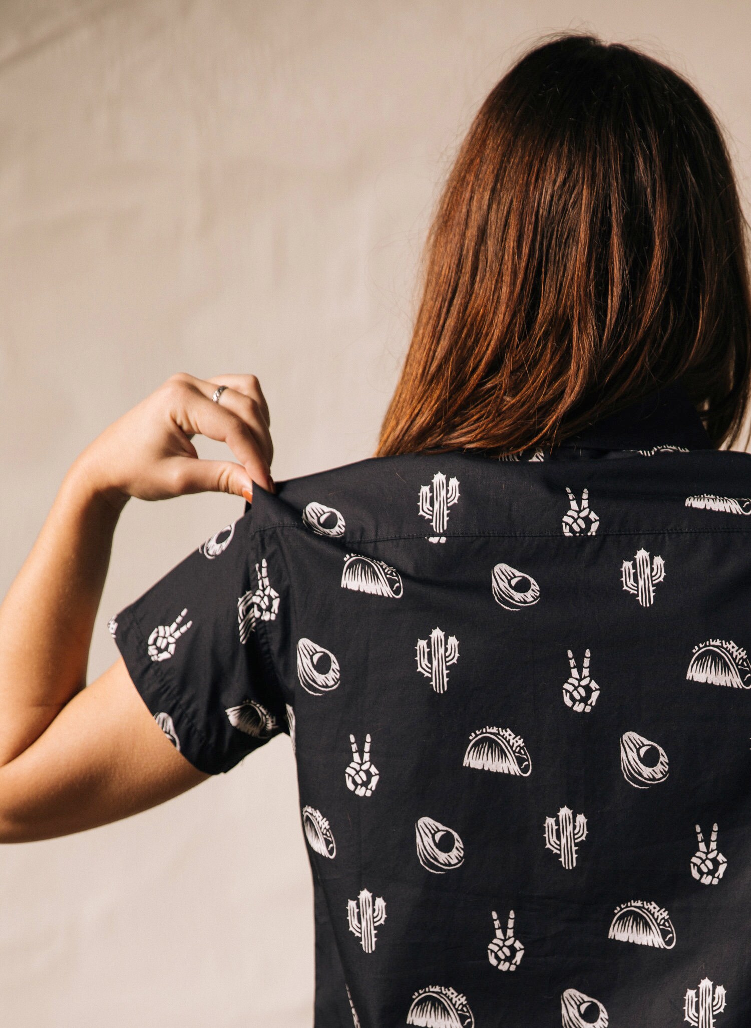 No Problemo Fun Mens & Womens Button-up Top, Taco Button Down Shirt ...