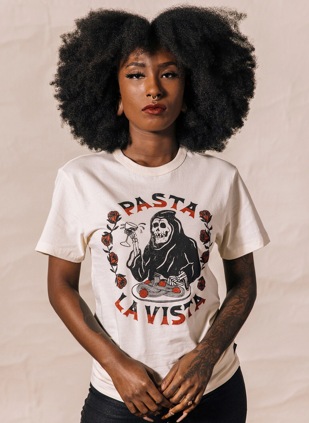 Pasta La Vista Mens Womens Food Pun T Shirt | Funny Foodie Shirt ...