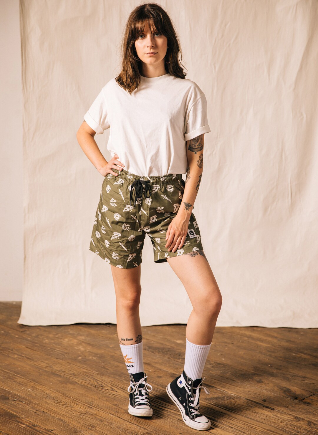 Pizza Slayer Fun Mens & Womens Walk Shorts, Pizza Shorts, Pizza Print ...