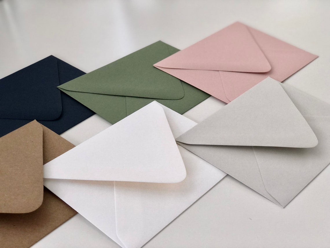A2 Envelopes for 4.25x5.5 Note Cards | 20 A2 Euro Flap Envelopes for ...