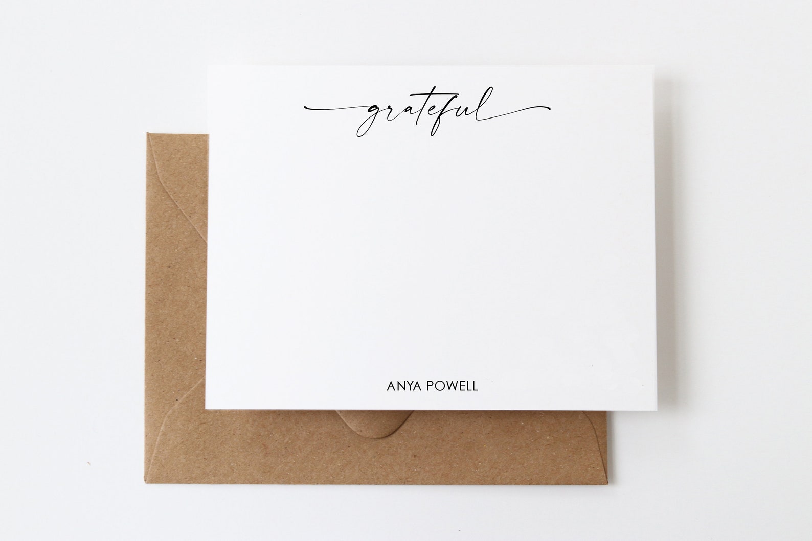 12 Personalized Grateful Note Cards | Gratitude Note Cards | Grateful ...