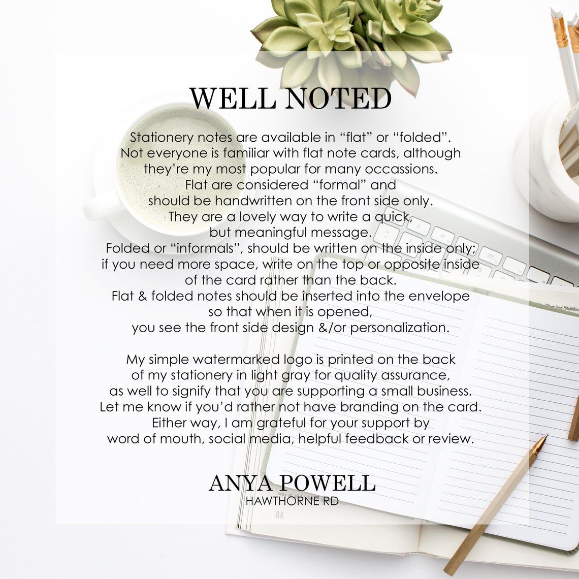 12 Personalized Grateful Note Cards Gratitude Note Cards | Etsy