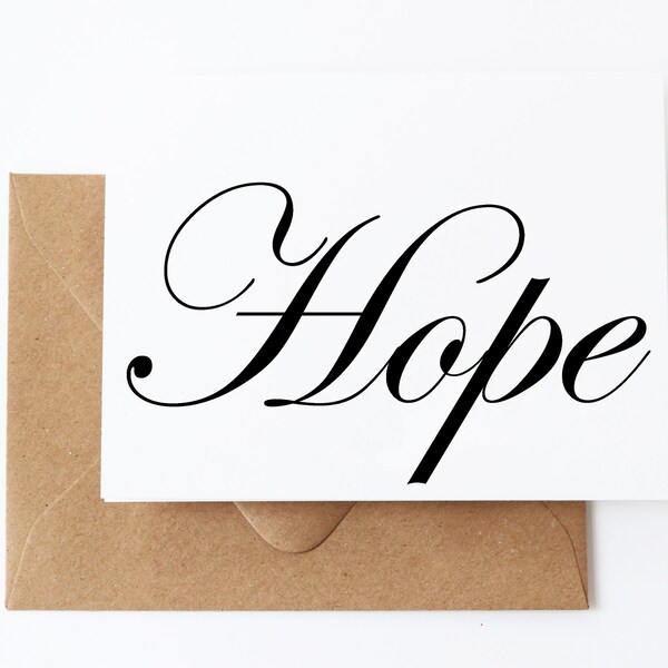 Hope Greeting Card - Etsy