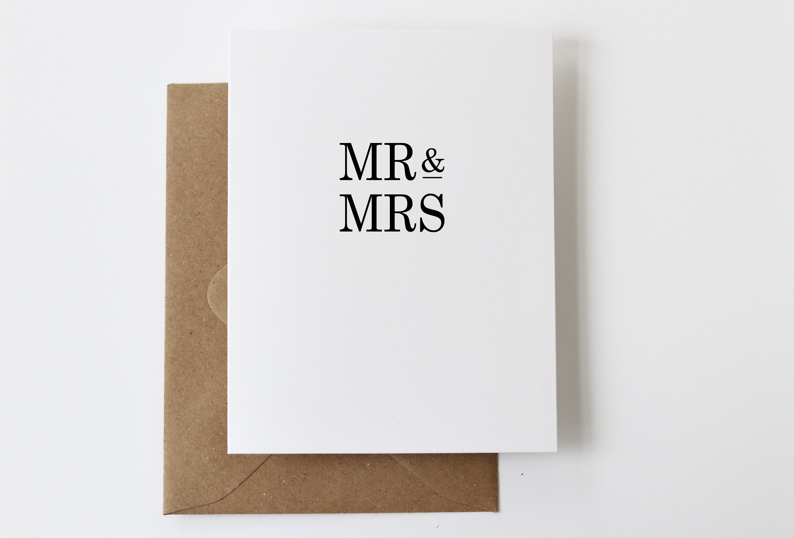 Mr and Mrs Card for Couple Gift Personalized Wedding Card - Etsy UK