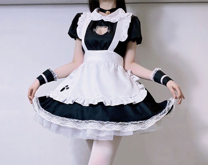 French Maid Costume . - Etsy