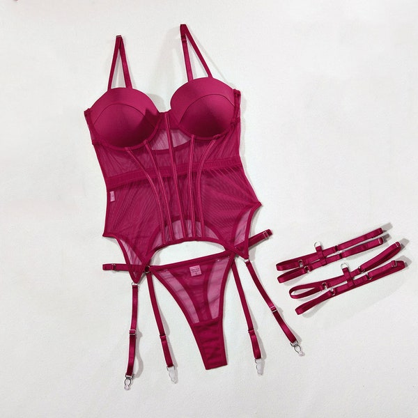 Mesh Panty Thong Etsy