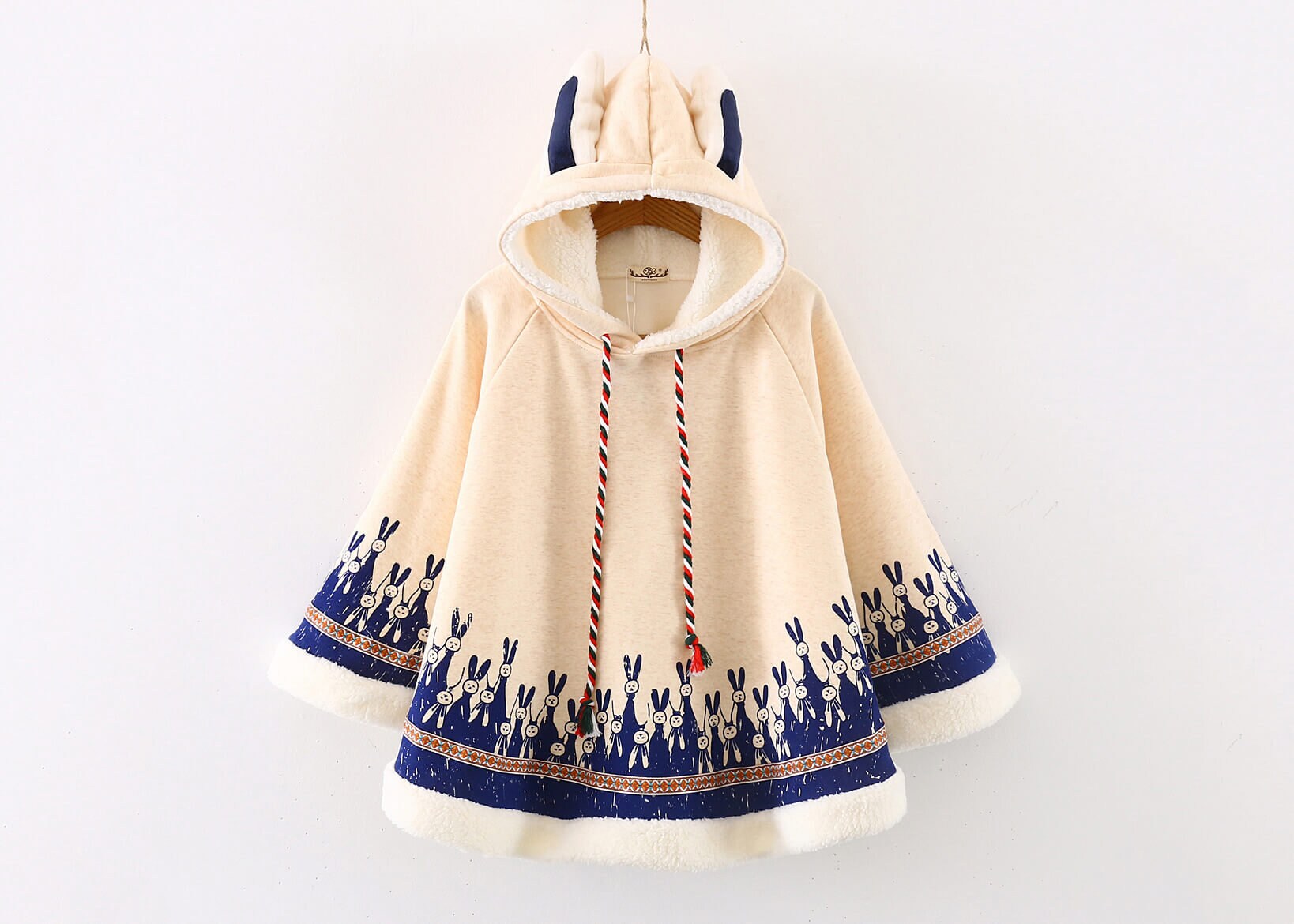 Bunny Ears Hoodie Cloak Coat Japanese Coat Kawaii Cloak Bunny - Etsy Canada